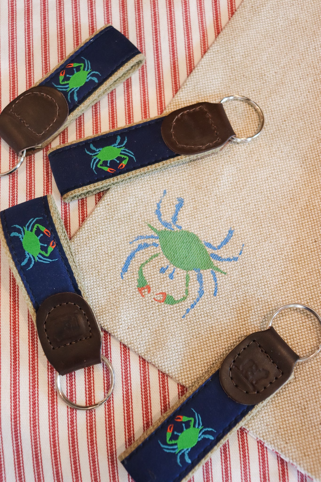 Crab Key Fob – Jimmy and Sook